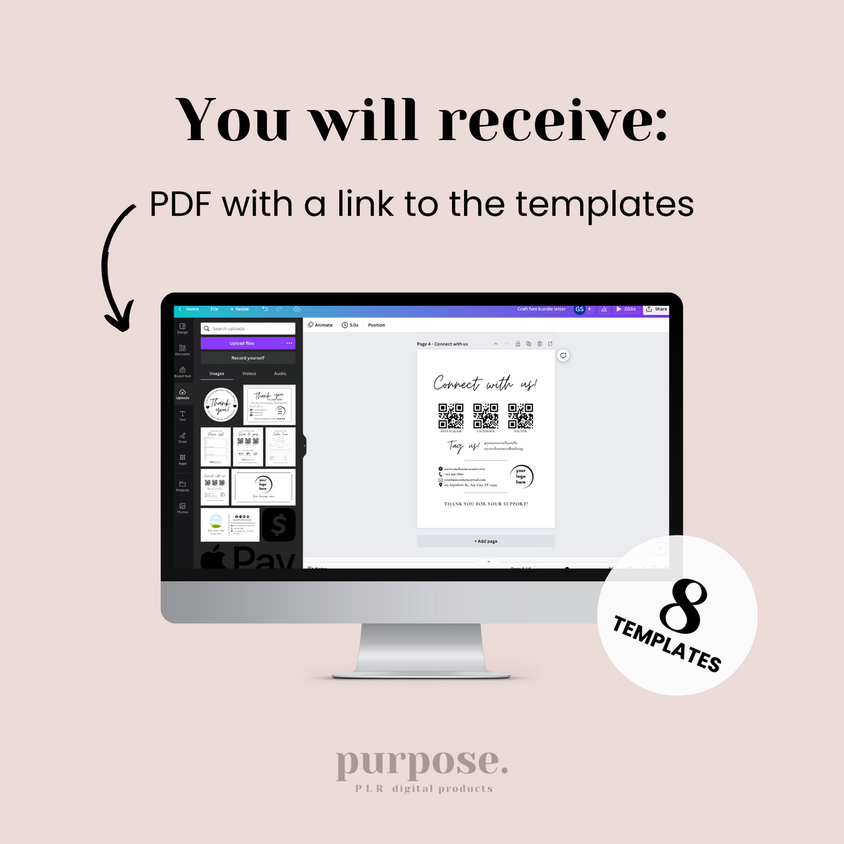 Craft Show Bundle / Small Business Template – purposeplr