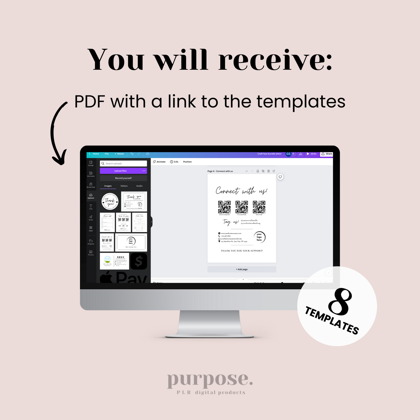 Craft Show Bundle / Small Business Template – purposeplr