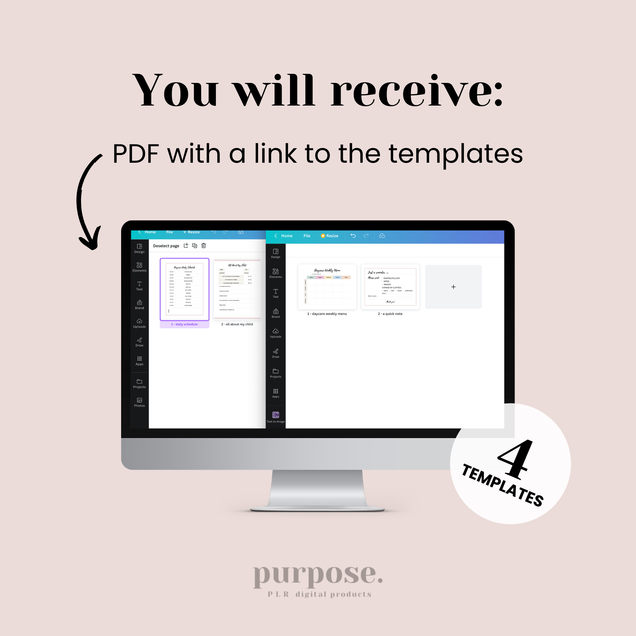 Daycare Bundle Template – purposeplr